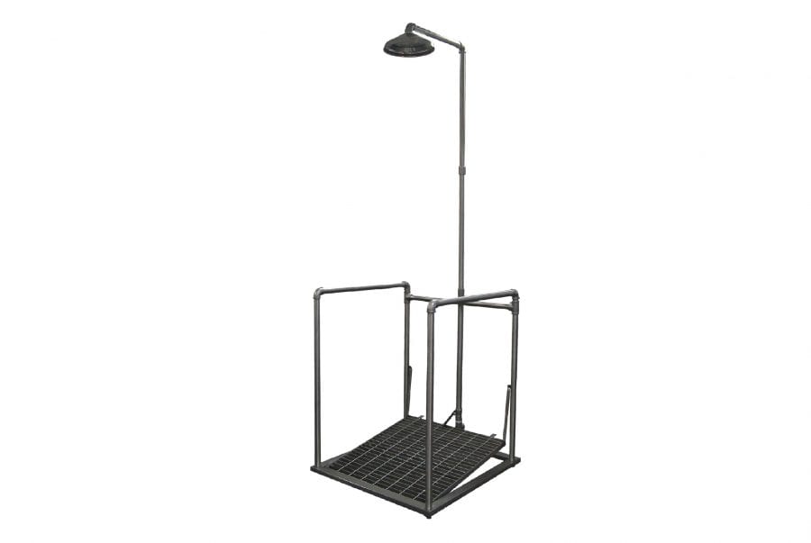 Decontamination Emergency Shower in Stainless Steel - METHOD