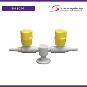 Standard Bench Gas Taps - 2 Way 180º Bench Gas Tap - METHOD