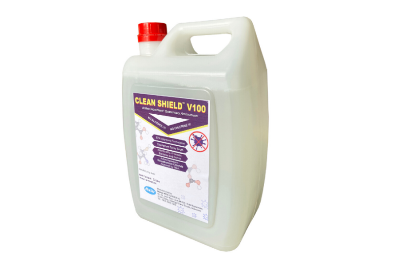 Clean Shield V100 - Benzalkonium Chloride Disinfectant 5 Litre
